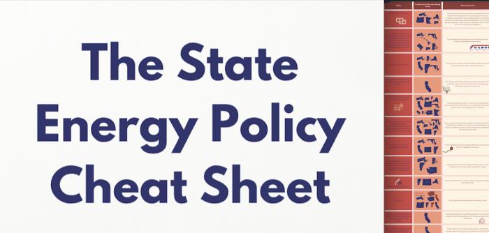 The State Energy Policy sheet: ACEEE’s Energy Efficiency Scorecard
