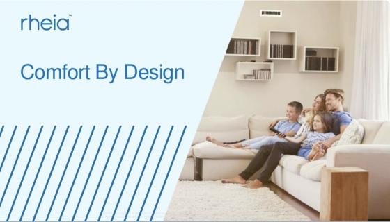 rheia Air Distribution System: Smaller Energy Efficient HVAC