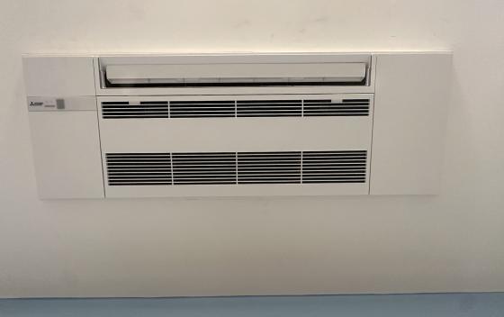 Mitsubishi's Celing-Mounted, Mini Split, for New Construction