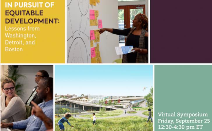 Free Virtual Symposium: In Pursuit of Equitable Development: Lessons ...
