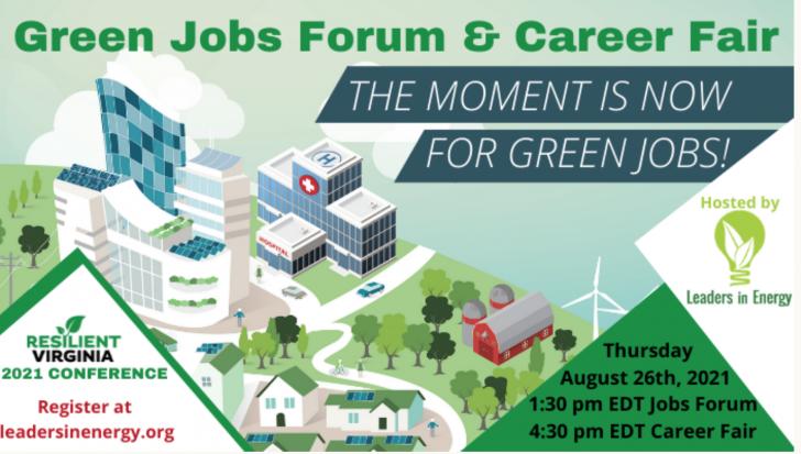 Green Jobs Forum (8th Annual) & Career Fair with Resilient Virginia ...