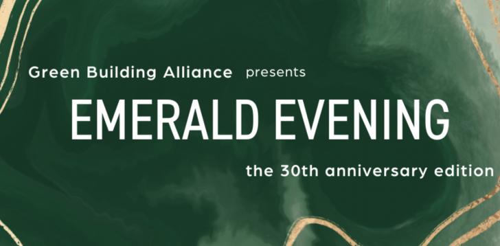 Green Building Alliance's 30th Annual Emerald Evening, September 21, 5: ...