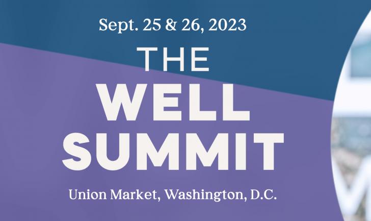 The WELL Summit, September 25 - 26, Washington, DC - Green Building ...