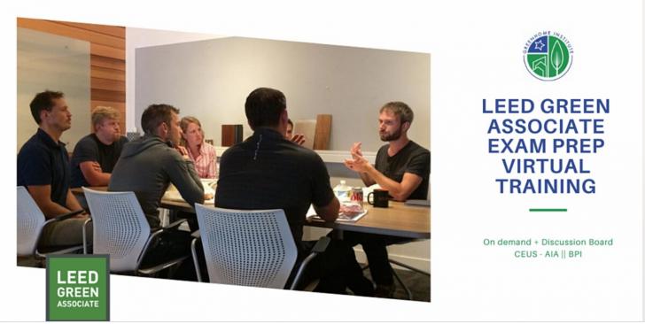 LEED Green Associate Exam Prep, Virtual Training, by Greenhome ...