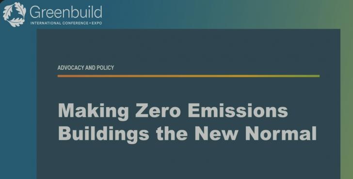 Making Zero Emissions Buildings the New Normal, A USGBC First Friday ...