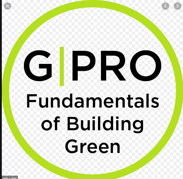 GPRO Fundamentals of Building Green, January 30, 9:00 AM-3:30 PM, NYC ...